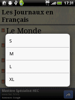 Top 5 des applications Android Janvier 2011 | iLoveTablette.com