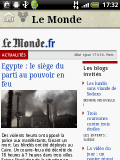 Top 5 des applications Android Janvier 2011 | iLoveTablette.com