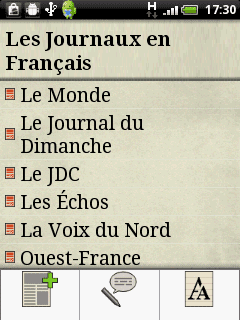 Top 5 des applications Android Janvier 2011 | iLoveTablette.com