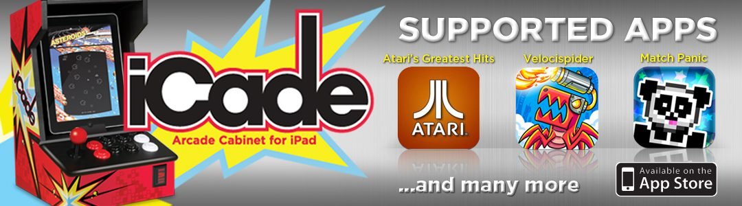 Ion iCade : la borne d’arcade miniature pour iPad | iLoveTablette.com